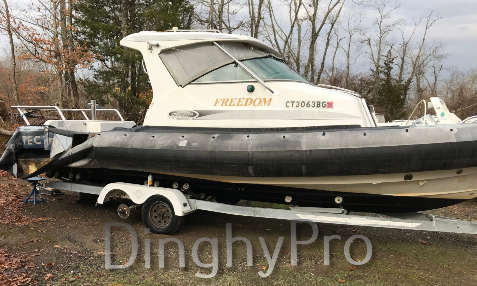 Protector Targa 28 Before Retube | DinghyPro